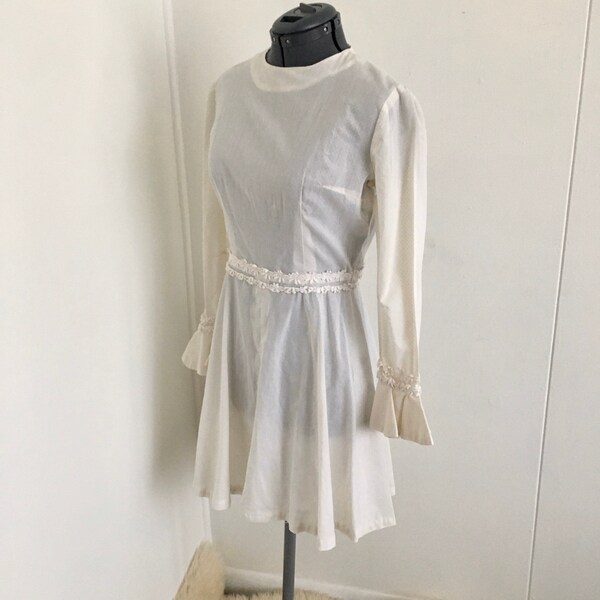 Vintage White Dress - Etsy