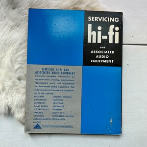 1958 Hi Fi Audio Servicing Radios Electric Library Electrical Lessons ...