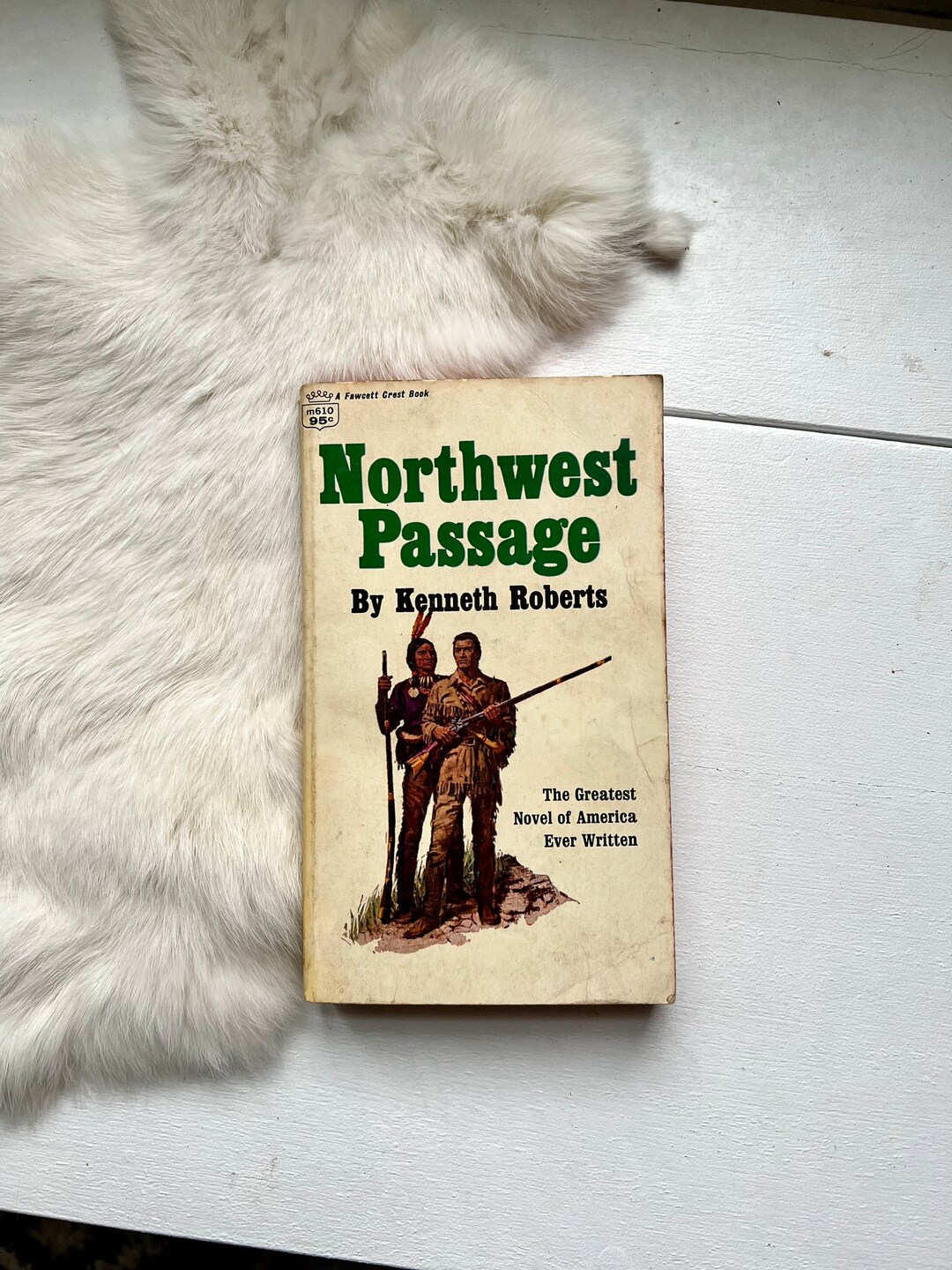 1966 Northwest Passage Book Kenneth Roberts Western Adventure Cowboys ...