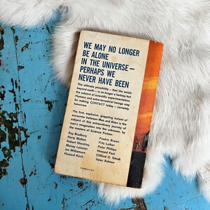 1967 Sci Fi Contact Book Short Stories Ray Bradbury UFO Dreams ESP ...