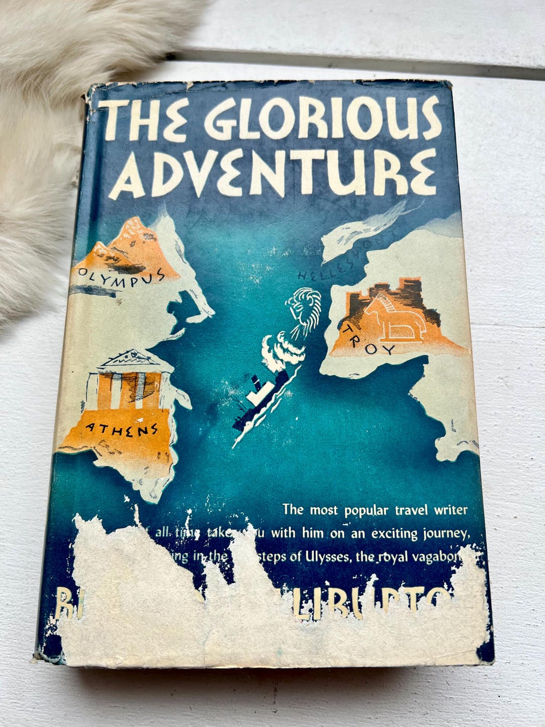 1941 the Glorious Adventure Richard Halliburton Book Vintage Antique ...