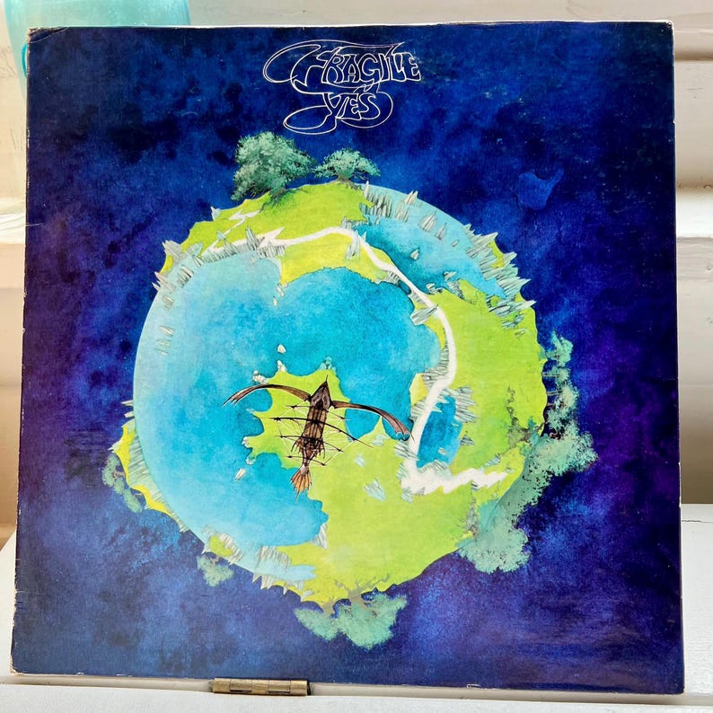1972 Yes Fragile Vinyl Record, Classic Prog Rock Album - Etsy