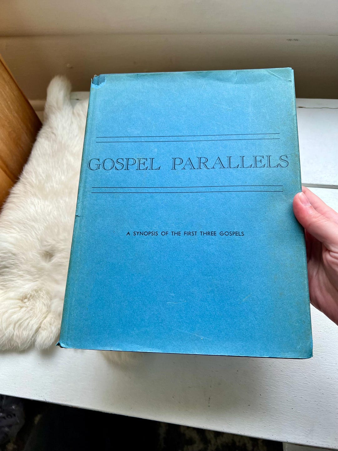 1967 Gospel Parallels Book: Matthew, Mark, Luke Synopsis - Etsy