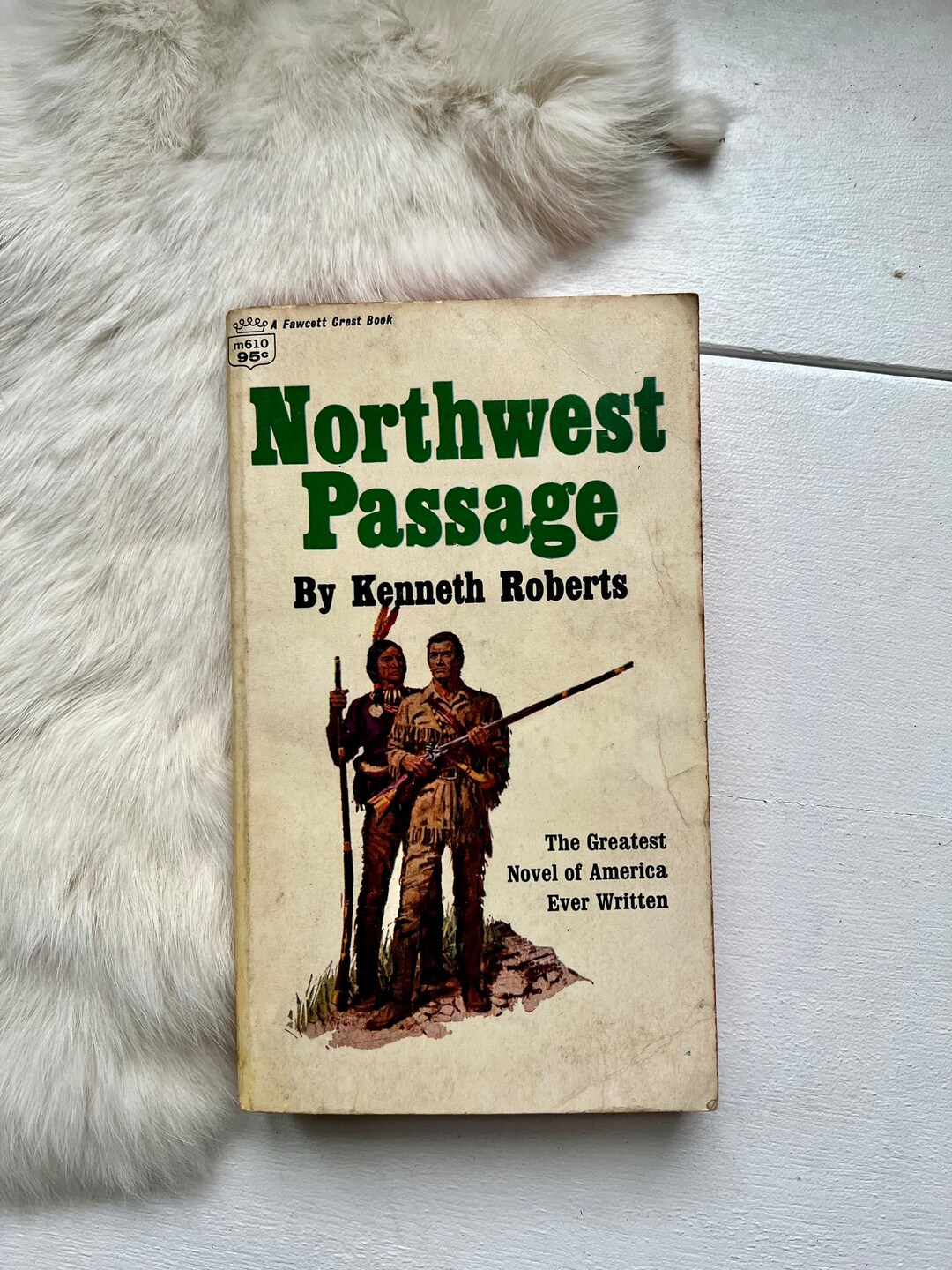 1966 Northwest Passage Book Kenneth Roberts Western Adventure Cowboys ...