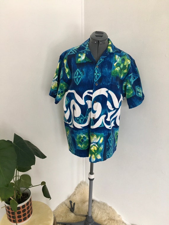 Vintage Hawaiian Shirt Pattern
