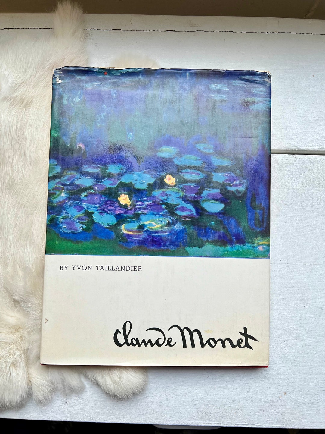 1967 Claude Monet Impressionism Painting Painter Vintage Abstract Art ...