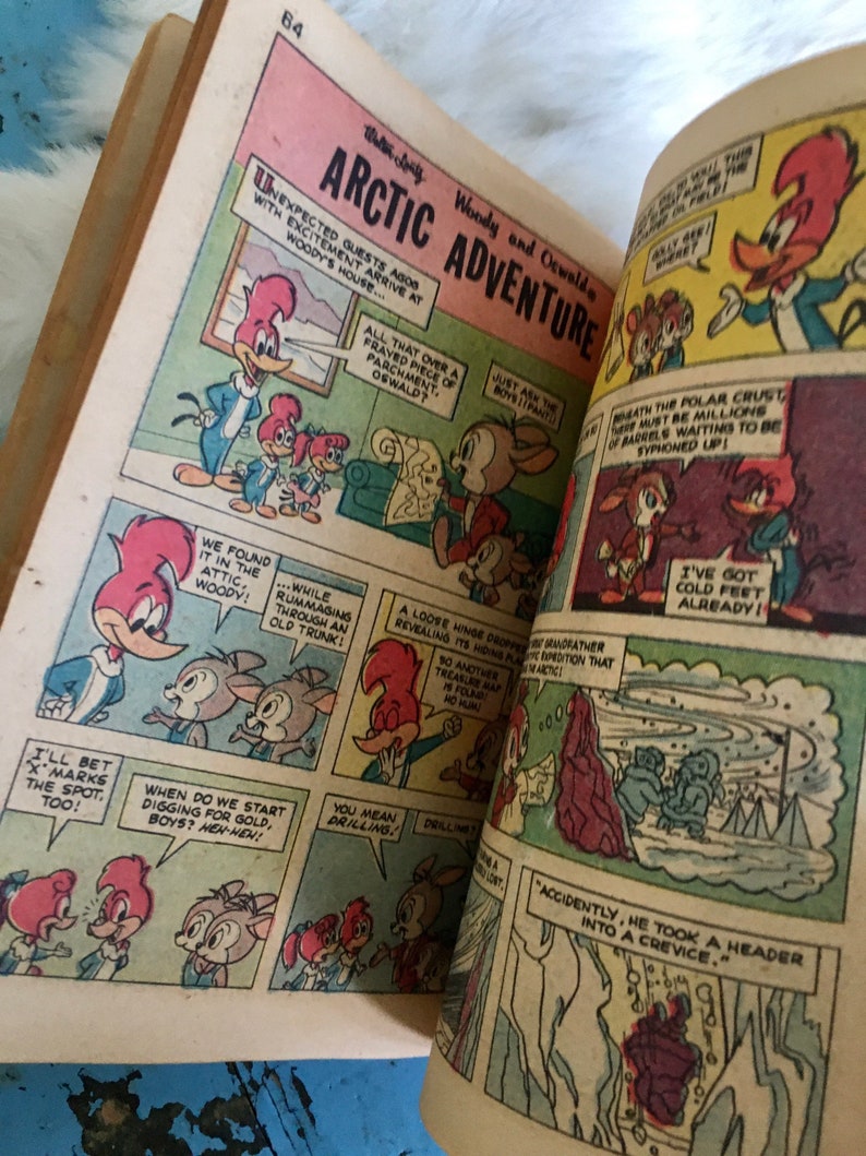 1971 Comic Book Woody Woodpecker Space Mouse Golden Comic | Etsy