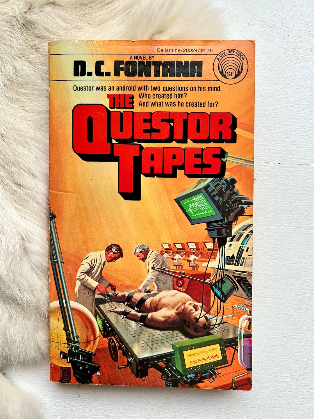 The Questor Tapes: 1974 Sci-fi Novel by D.C. Fontana - Etsy