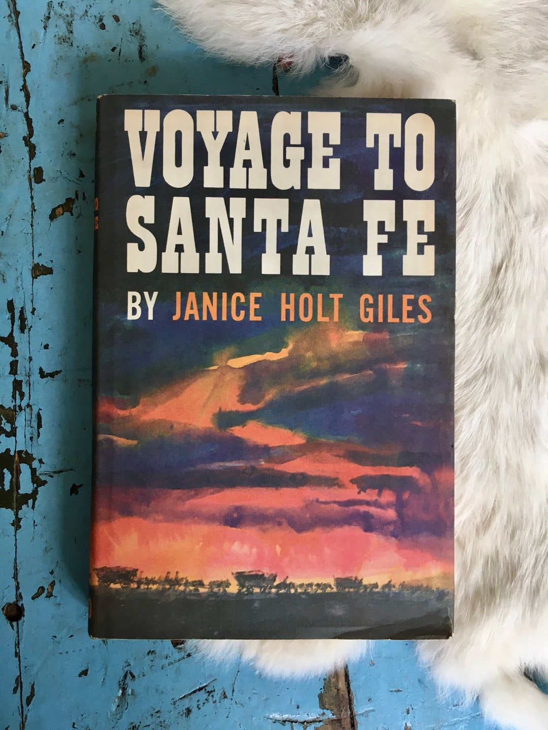 1962 Voyage to Santa Fe Janice Holt Giles southwestern pioneer romance ...