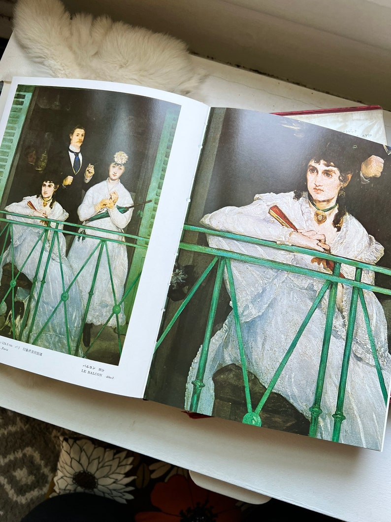 1972 Manet Artist Book Painting Japan Japanese Rare Edition - Etsy