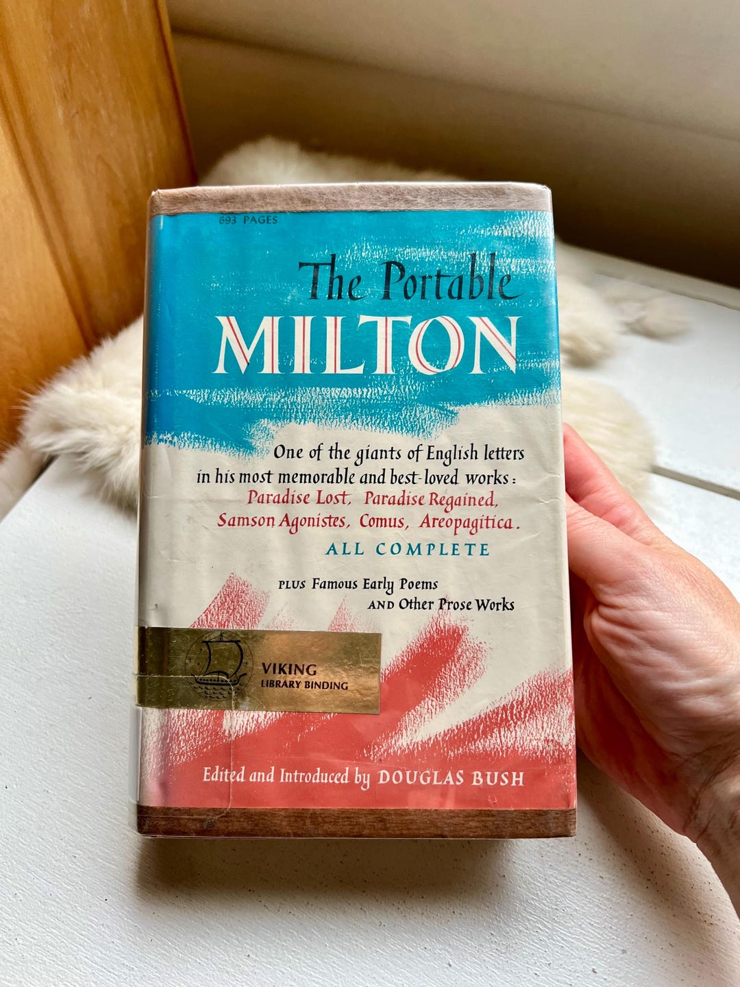 1967 the Portable Milton Including Paradise Lost by John Milton ...
