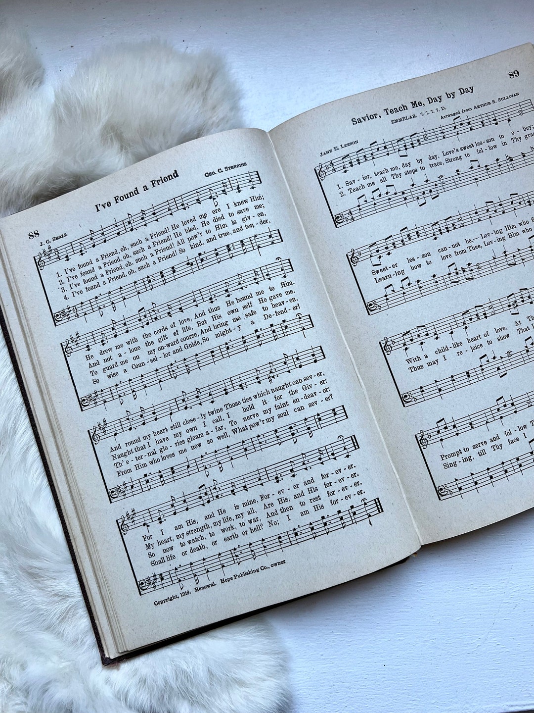 1938 Life Songs 2 Songbook Shaped Notes Songs Mennonite Church Music ...