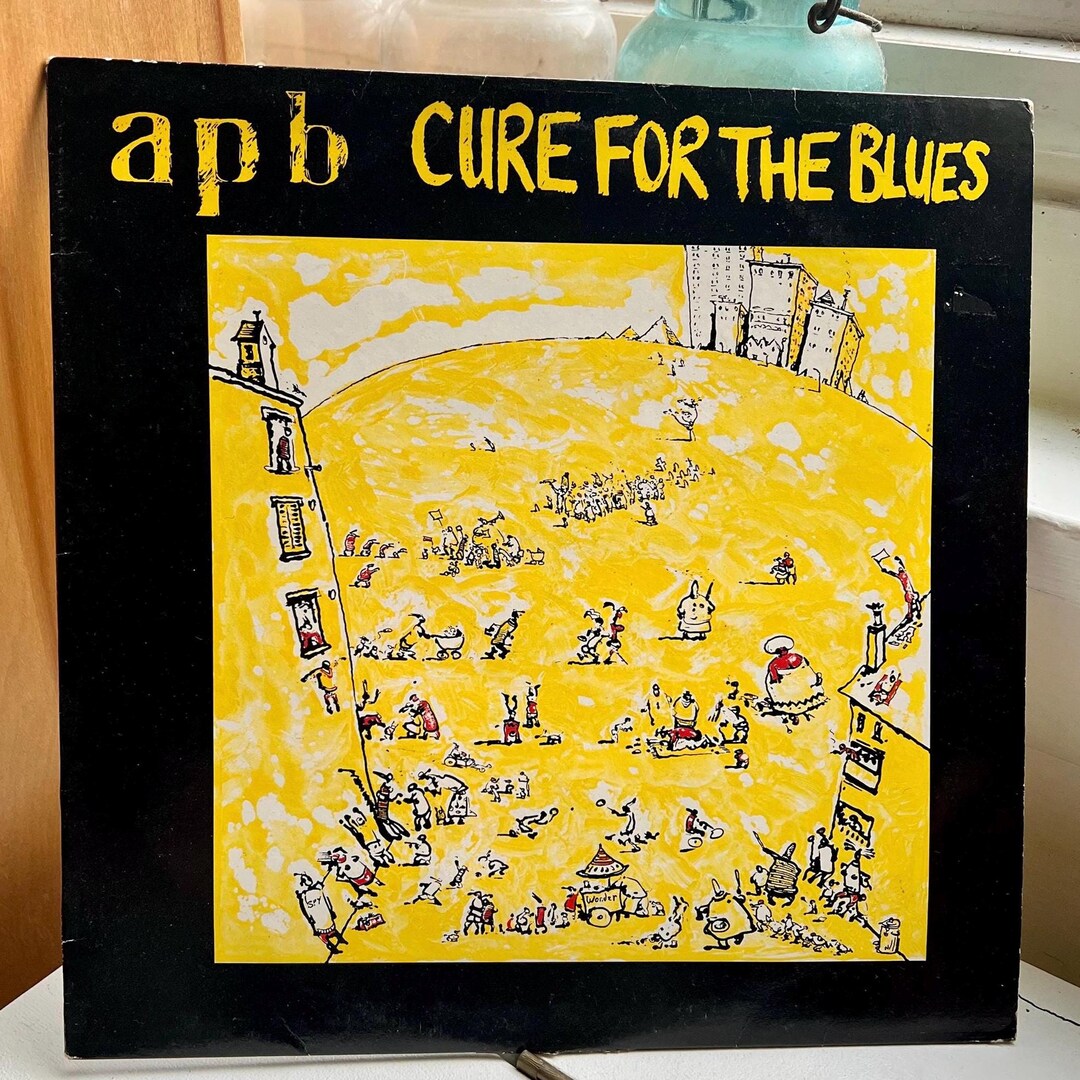 1986 APB: Cure for the Blues Vinyl Record - Post Punk Rock Pop Album - Etsy