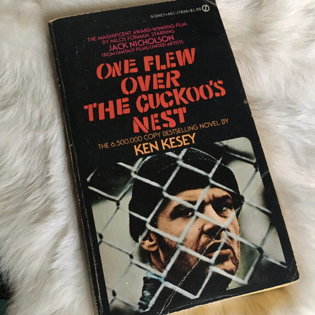 1962 One Flew Over the Cuckoo's Nest Book: Ken Kesey, Jack Nicholson ...