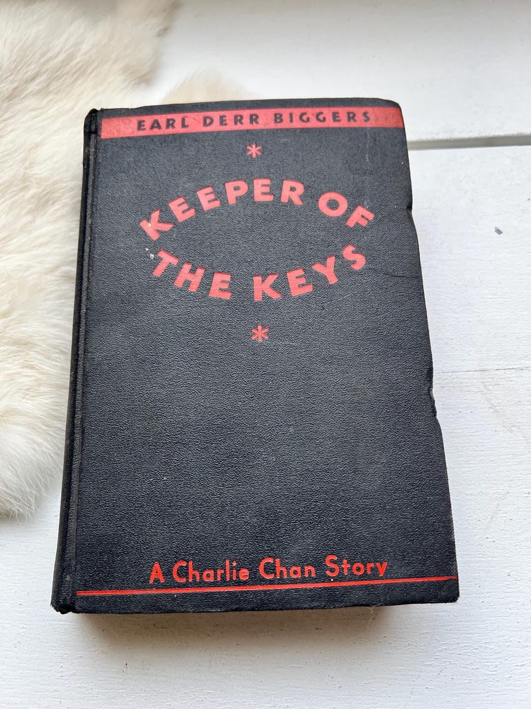 1932 Keeper of the Keys Charlie Chan Book Murder Mystery Detective ...
