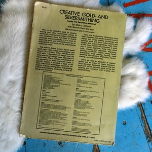 1970 Creative Gold and Silversmithing Jewelry Making Book Silversmith ...