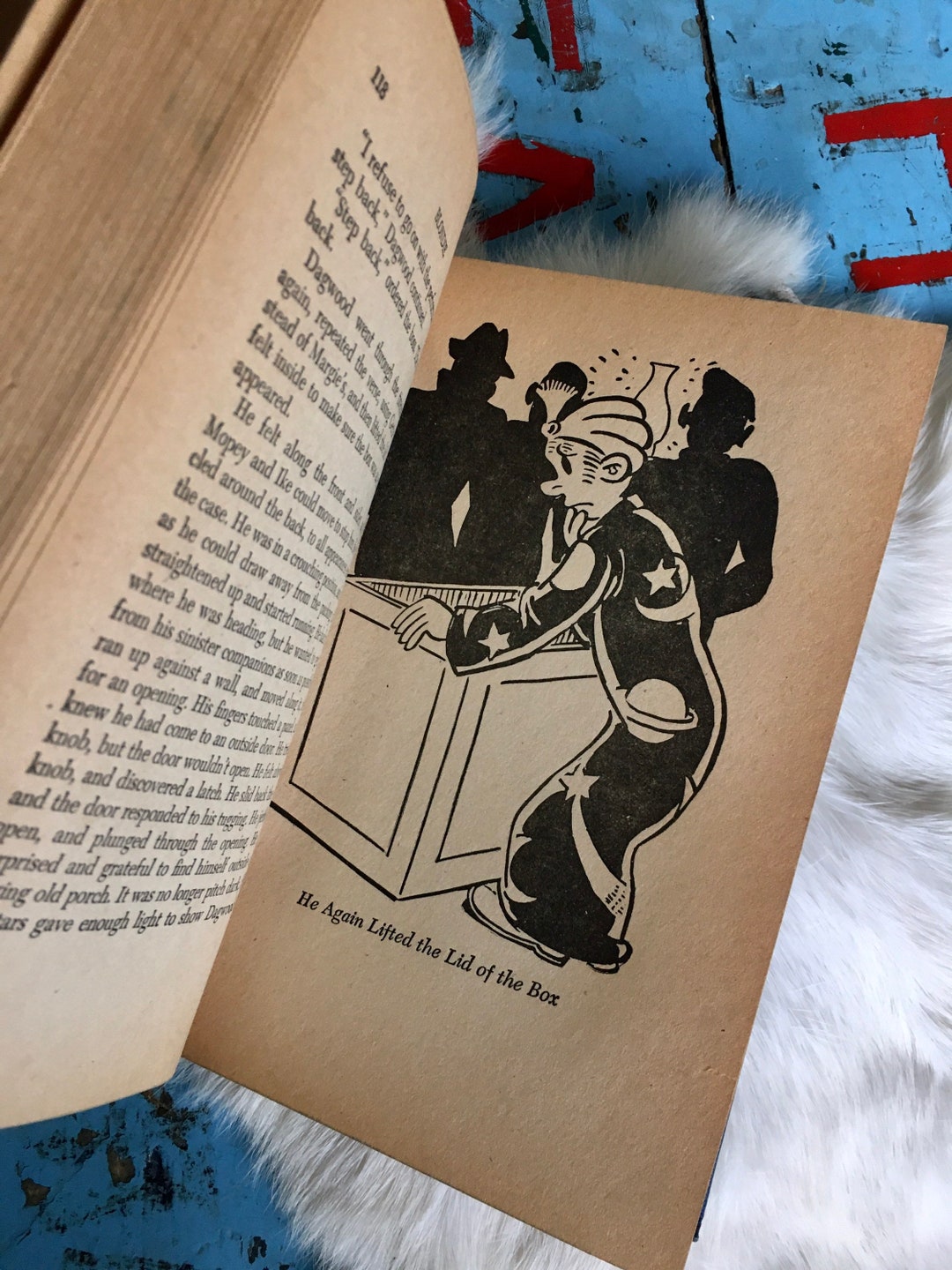 1943 Blondie And Dagwood Book Adventure In Magic Vintage Antique Rare