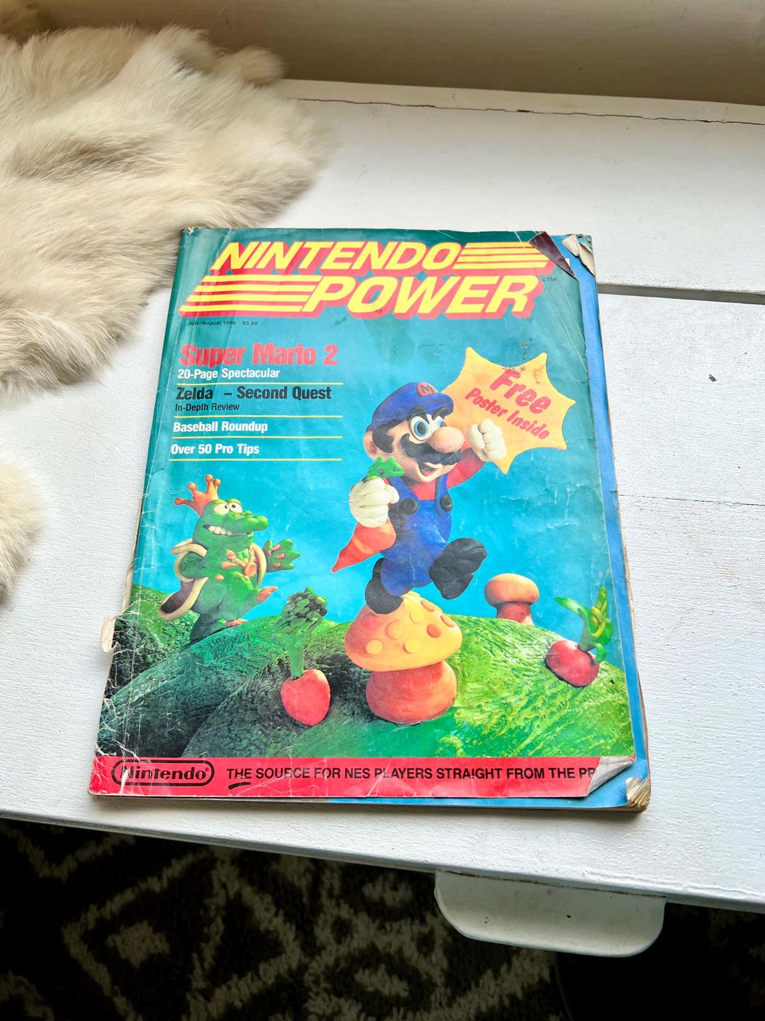 1988 Nintendo Power Super Mario 2 Video Game NES Magazine Rare First ...