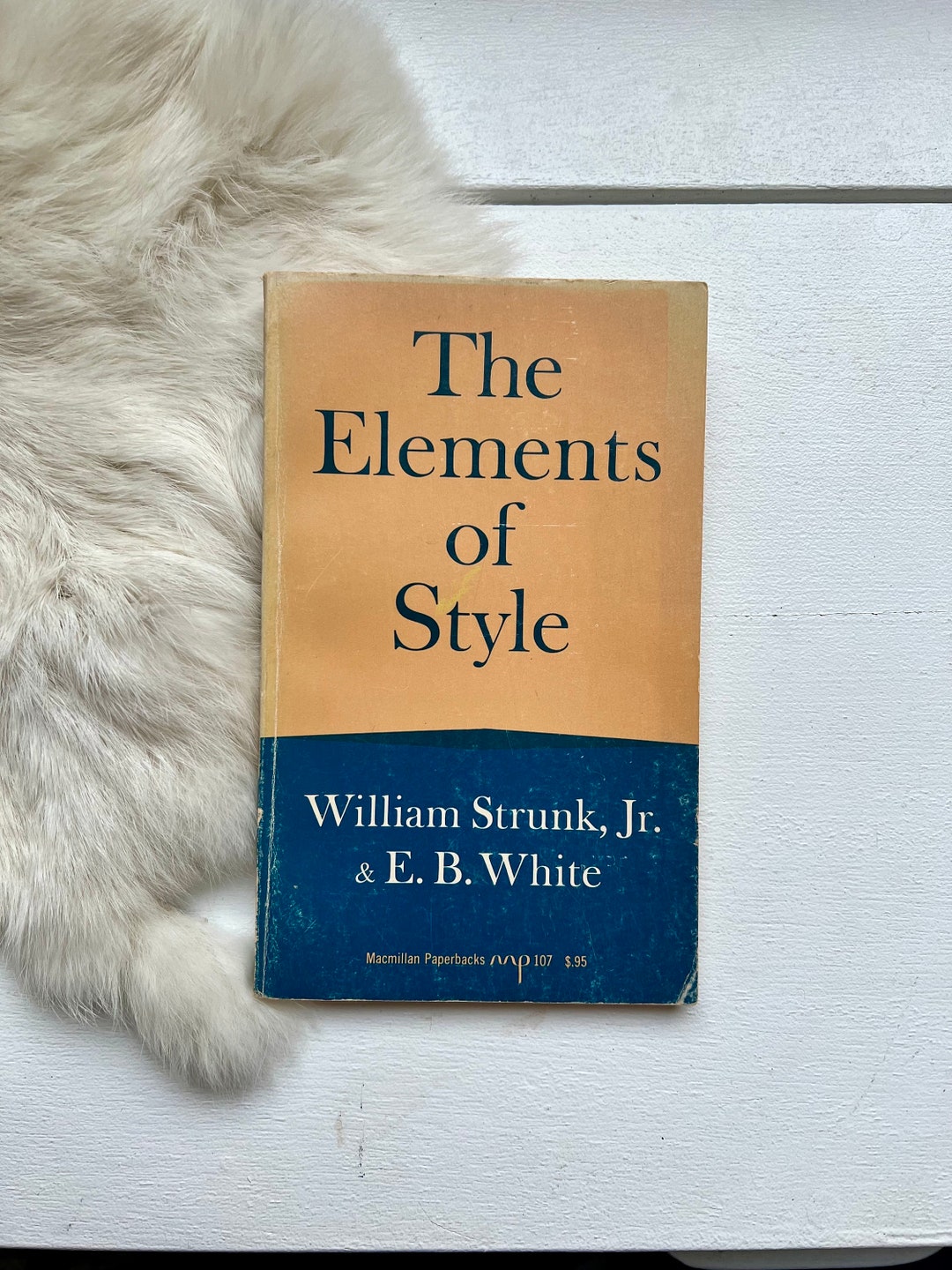 1965 the Elements of Style EB White William Strunk English School Text ...