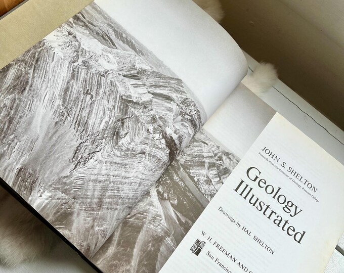 1966 Geology Illustrated Book John Shelton College Text Rocks Minerals ...
