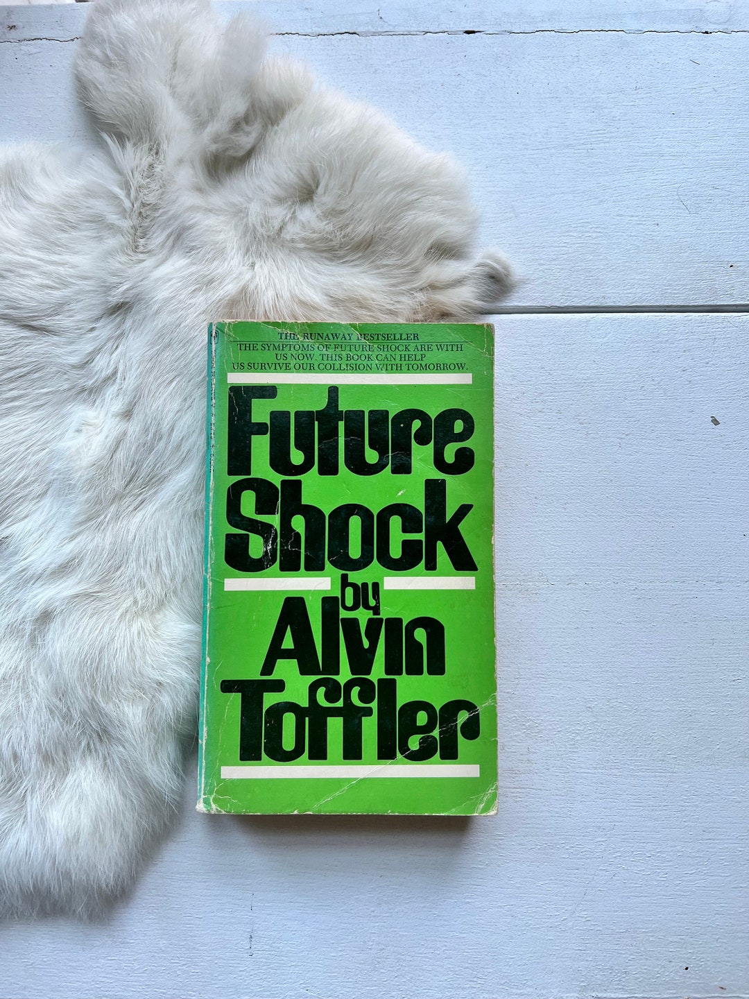 Vintage Future Shock Book Alvin Toffler 1974 1970s Nonfiction Home ...