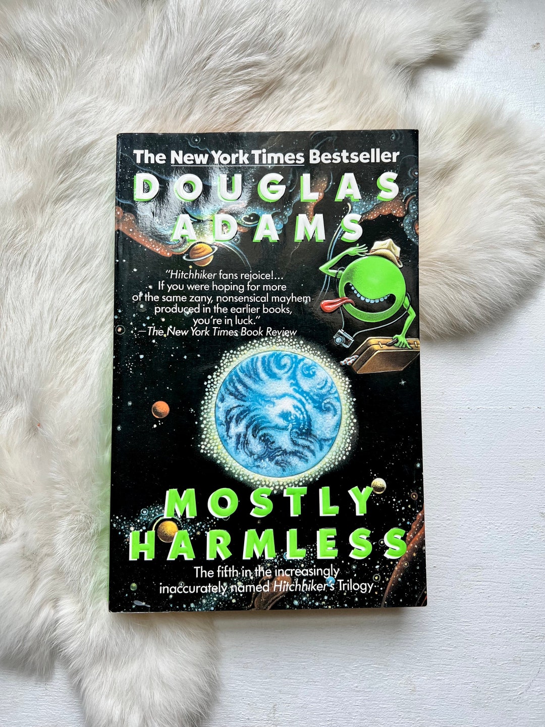 Vintage Mostly Harmless Hitchhikers Guide to the Galaxy Douglas Adams ...