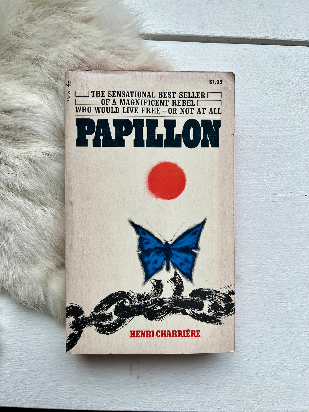 1973 Papillon Henri Charriere French France Paperback Prison War Book ...