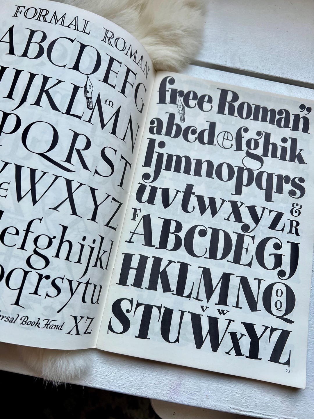 1960 Speedball Lettering Textbook Calligraphy Fonts Art Printmaking ...