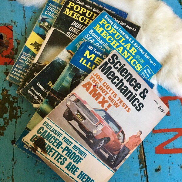 Science and Mechanics Magazine 1960s - Etsy