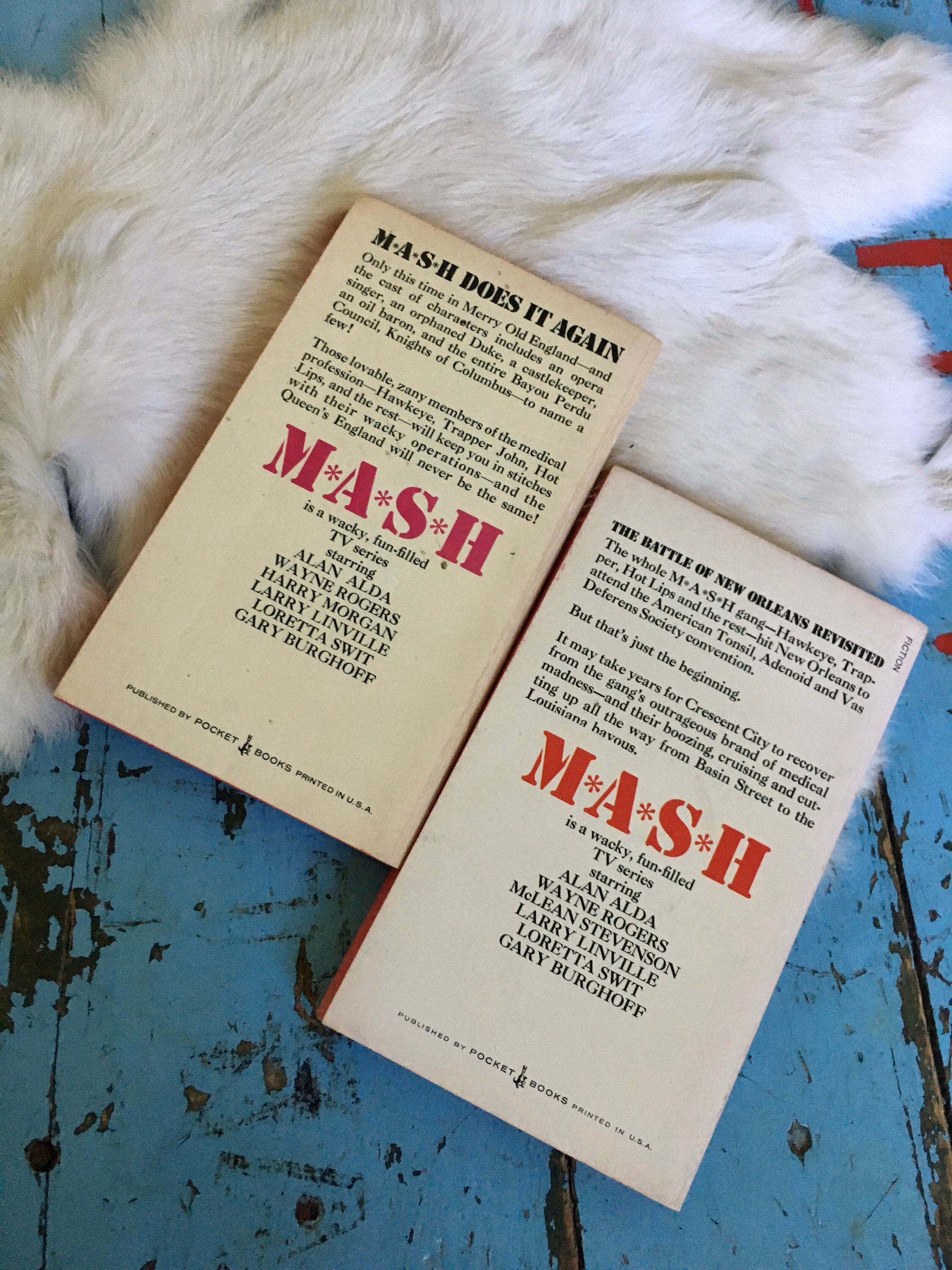 1975 MASH Book Set Mash Goes to New Orleans London Vietnam - Etsy
