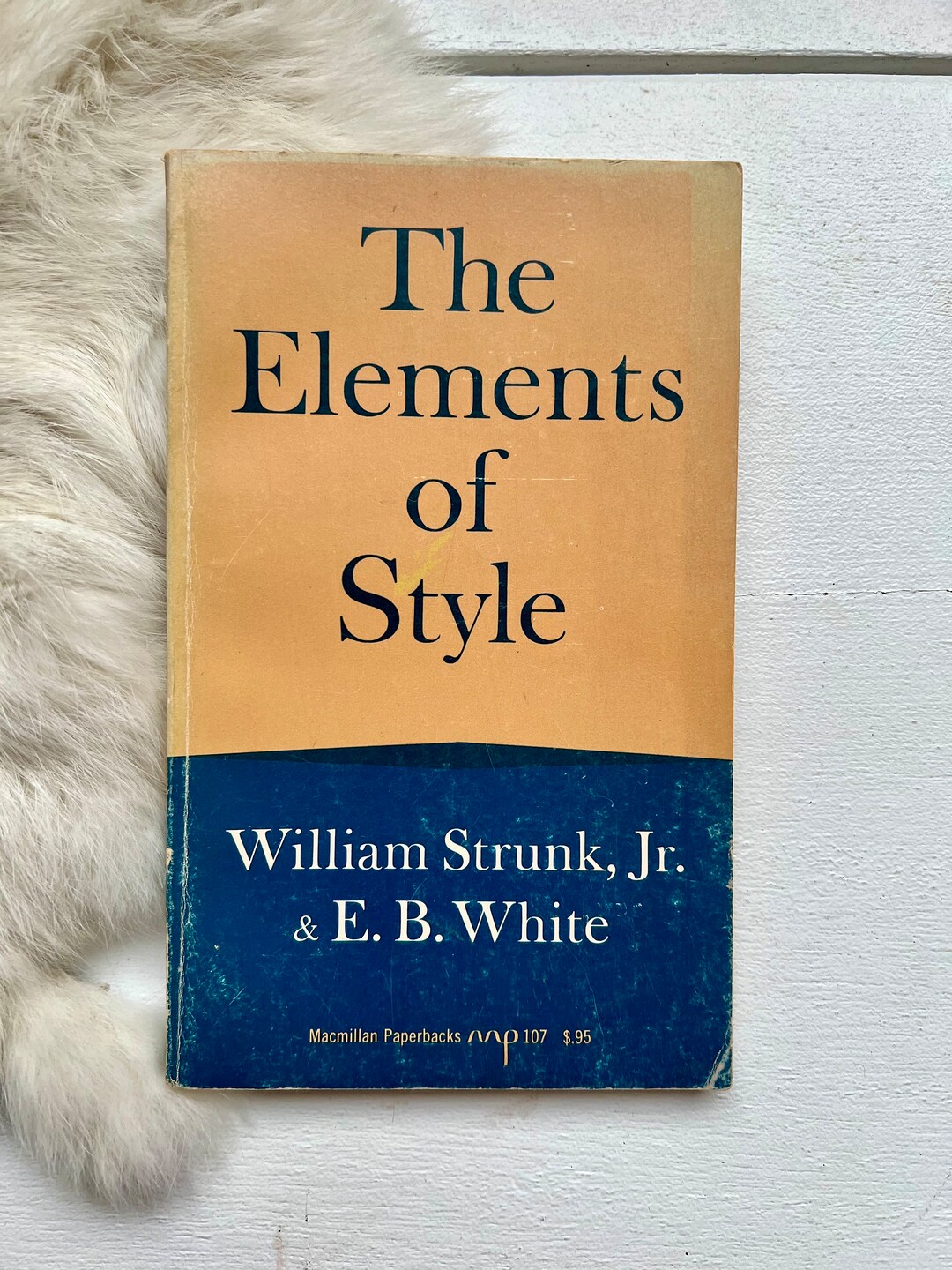 1965 the Elements of Style EB White William Strunk English School Text ...