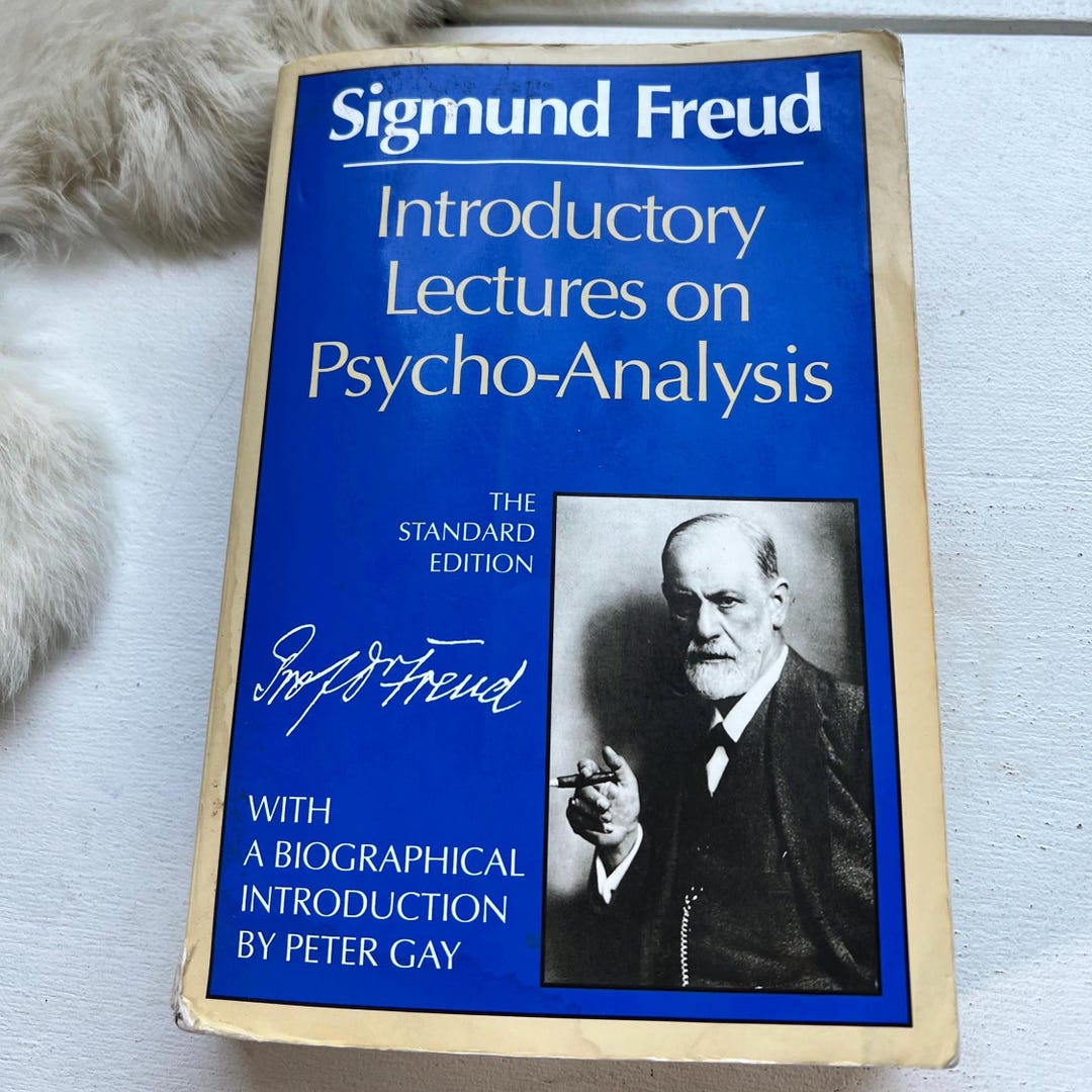 Vintage Sigmund Freud 1988 Intro Lectures Biography College Textbook ...