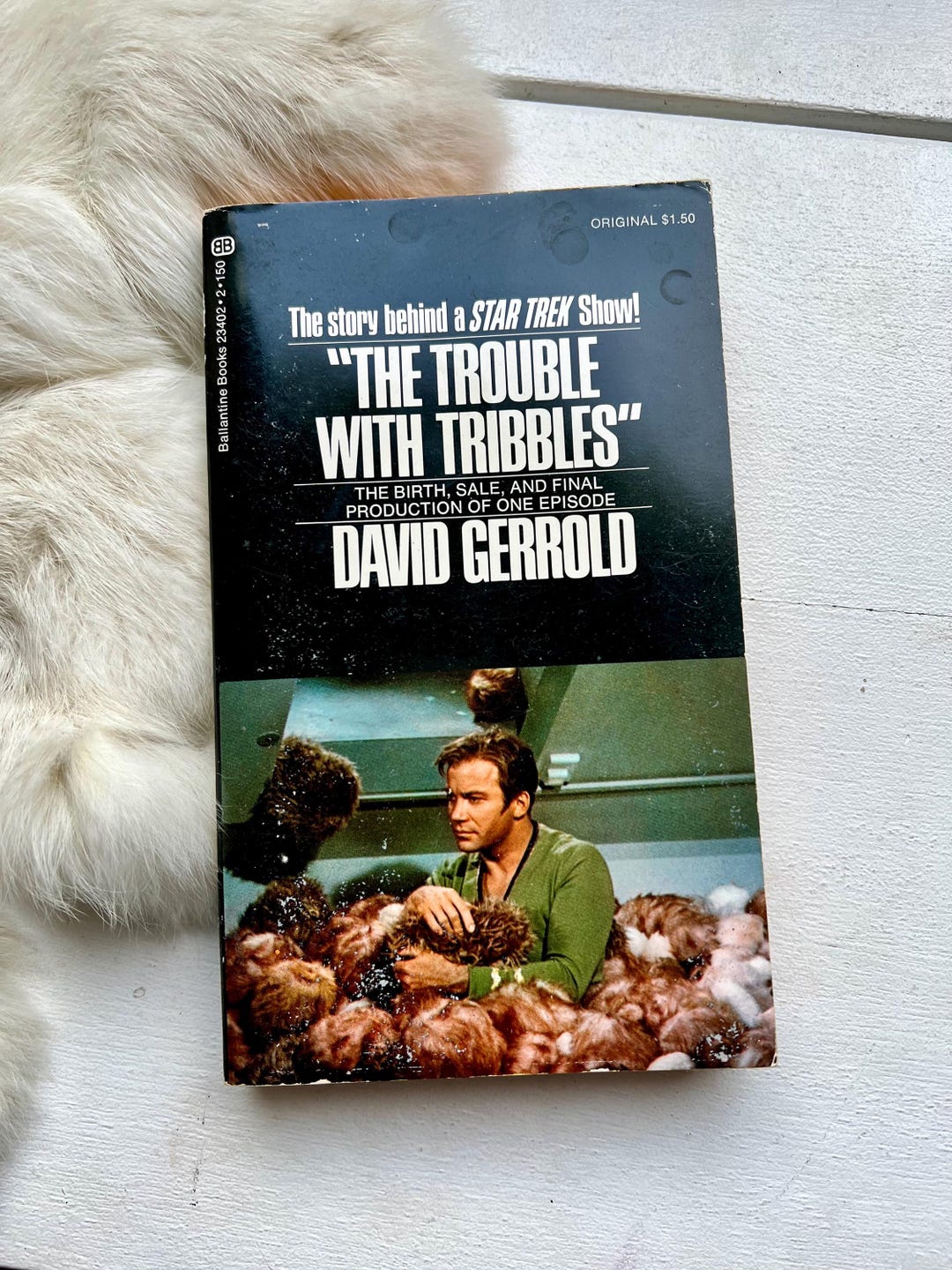 1973 Trouble With Tribbles Star Trek First Edition Book UFO Aliens Mars ...