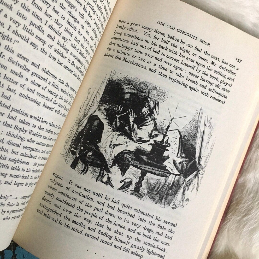 1955 Comic Scenes From Dickens: Vintage Literature Book - Etsy