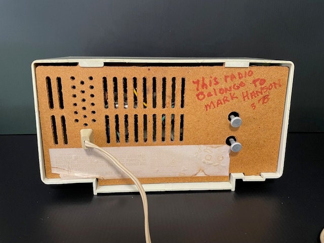 1960s General Electric Model C-410 AM Clock Radio Tube - Etsy