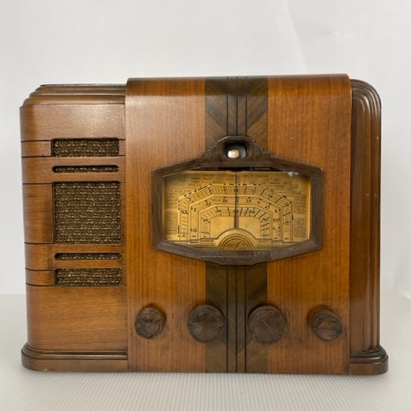 Sears Silvertone Radio - Etsy