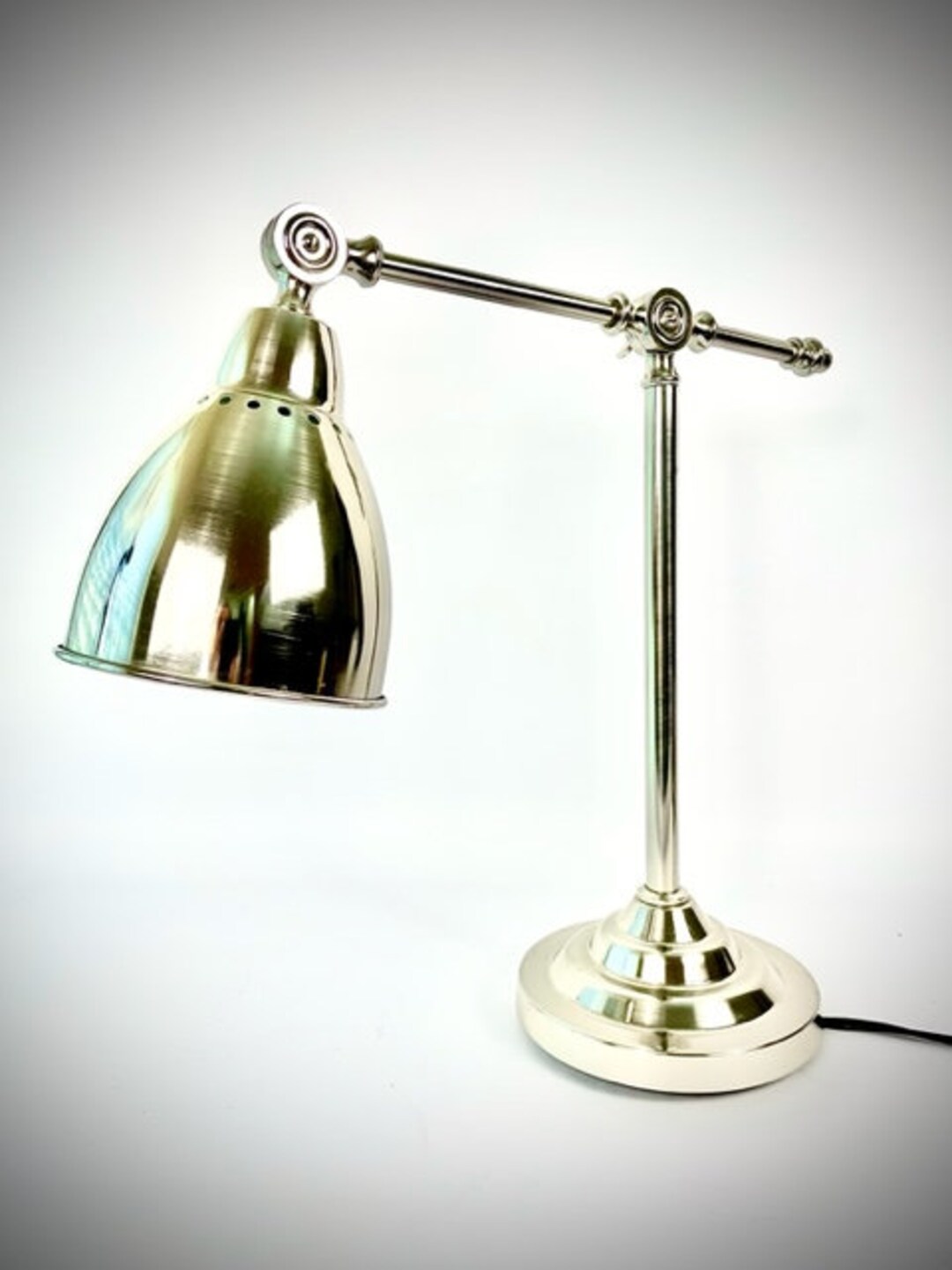 Mid Century Industrial Style Library Lamp Set - Etsy