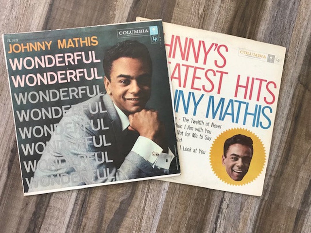 Vintage 1950’s Johnny Mathis Vinyl Record Albums - 2 - Etsy