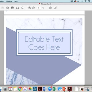 Marble Binder Cover set of 2 personalized Binder Inserts - Etsy