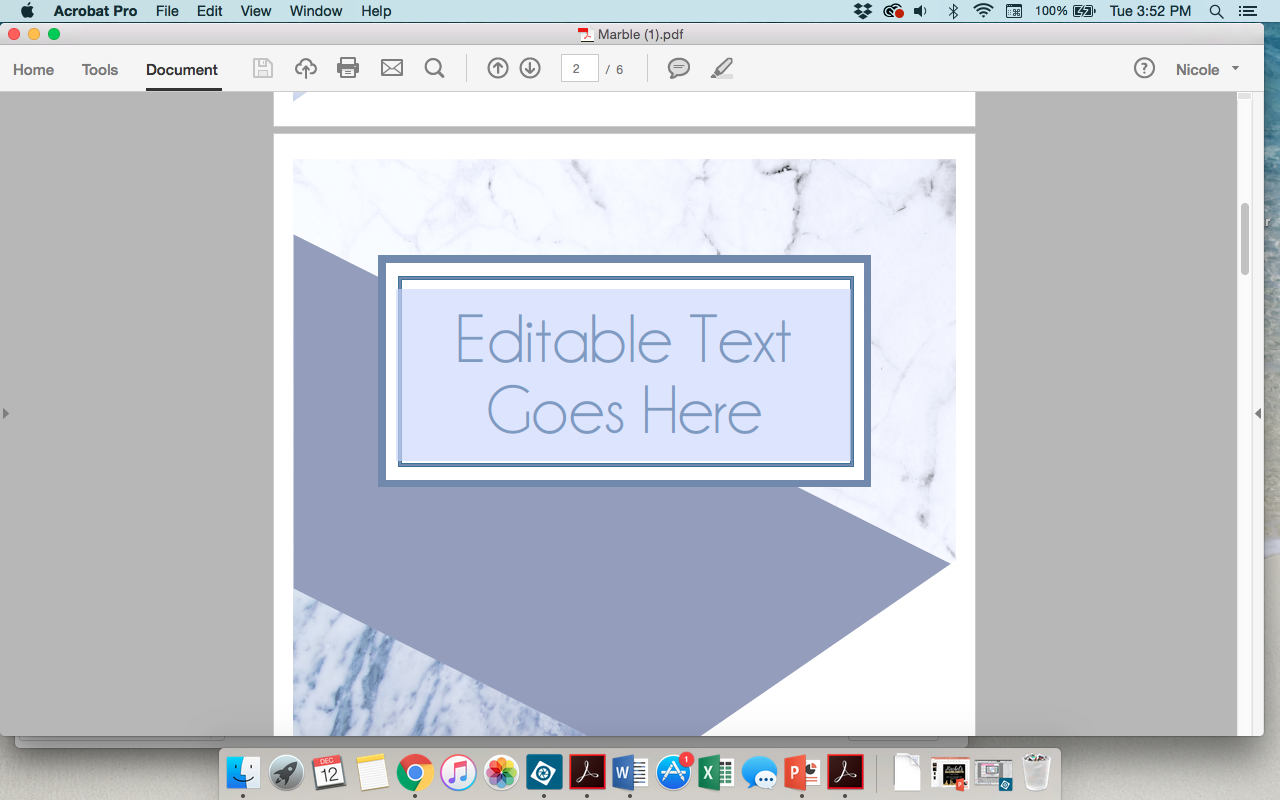 Marble Binder Cover set of 2 personalized Binder Inserts and Spines 8 ...