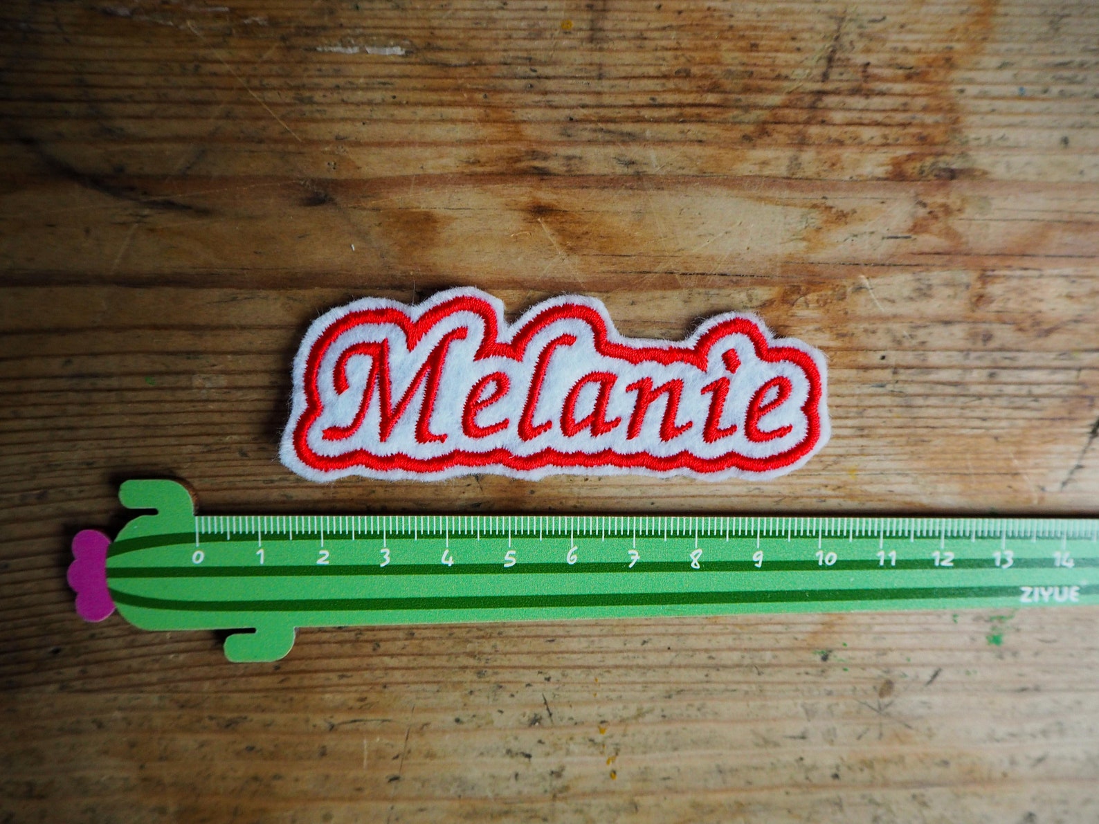 Embroidered Name Patch. 10 Colours Available - Etsy