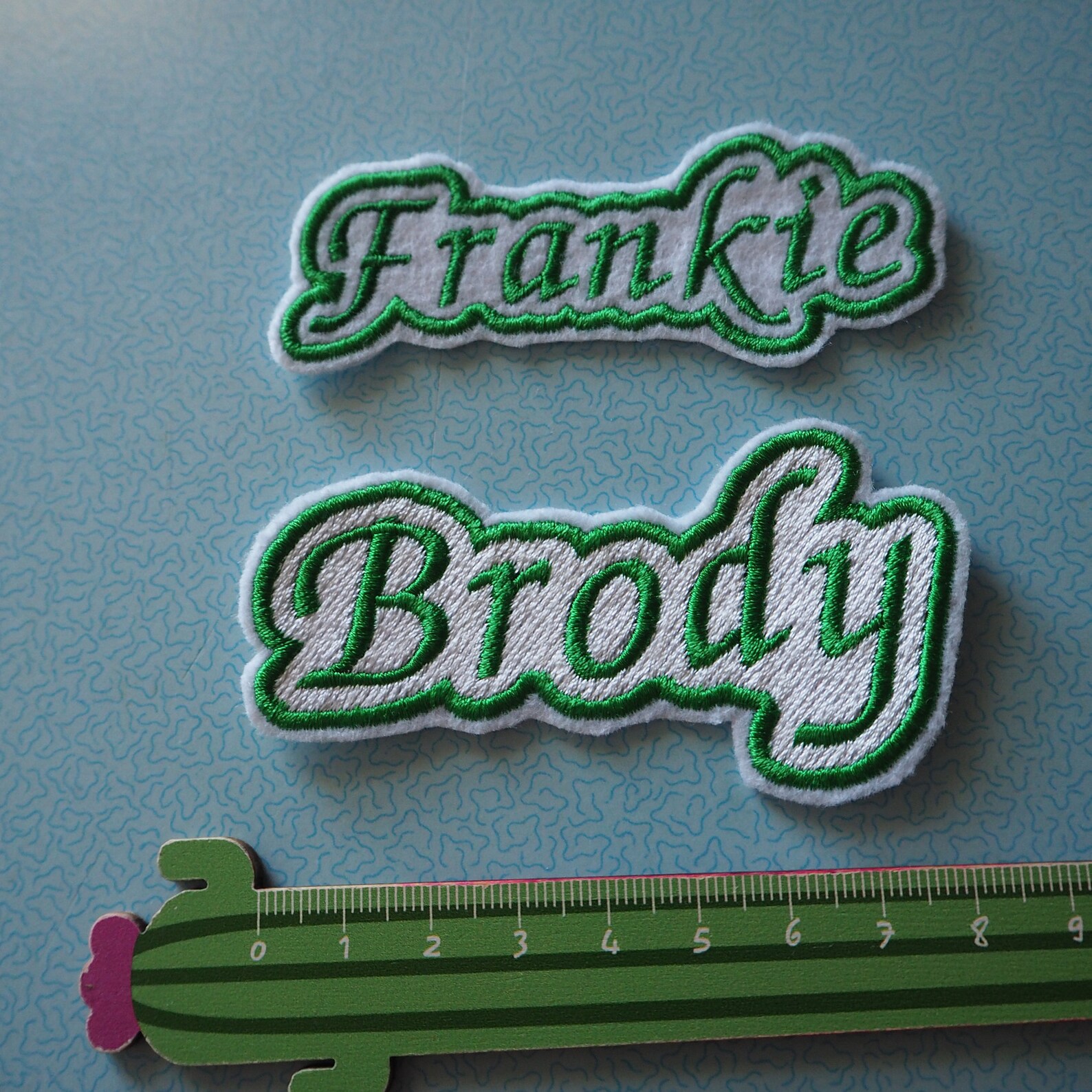 Embroidered Name Patch. 10 Colours Available - Etsy