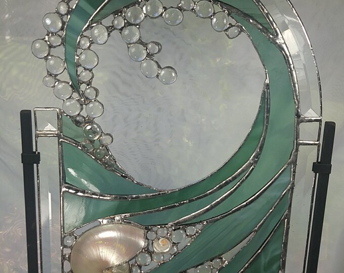 Cresting Wave in Sea Foam - Etsy