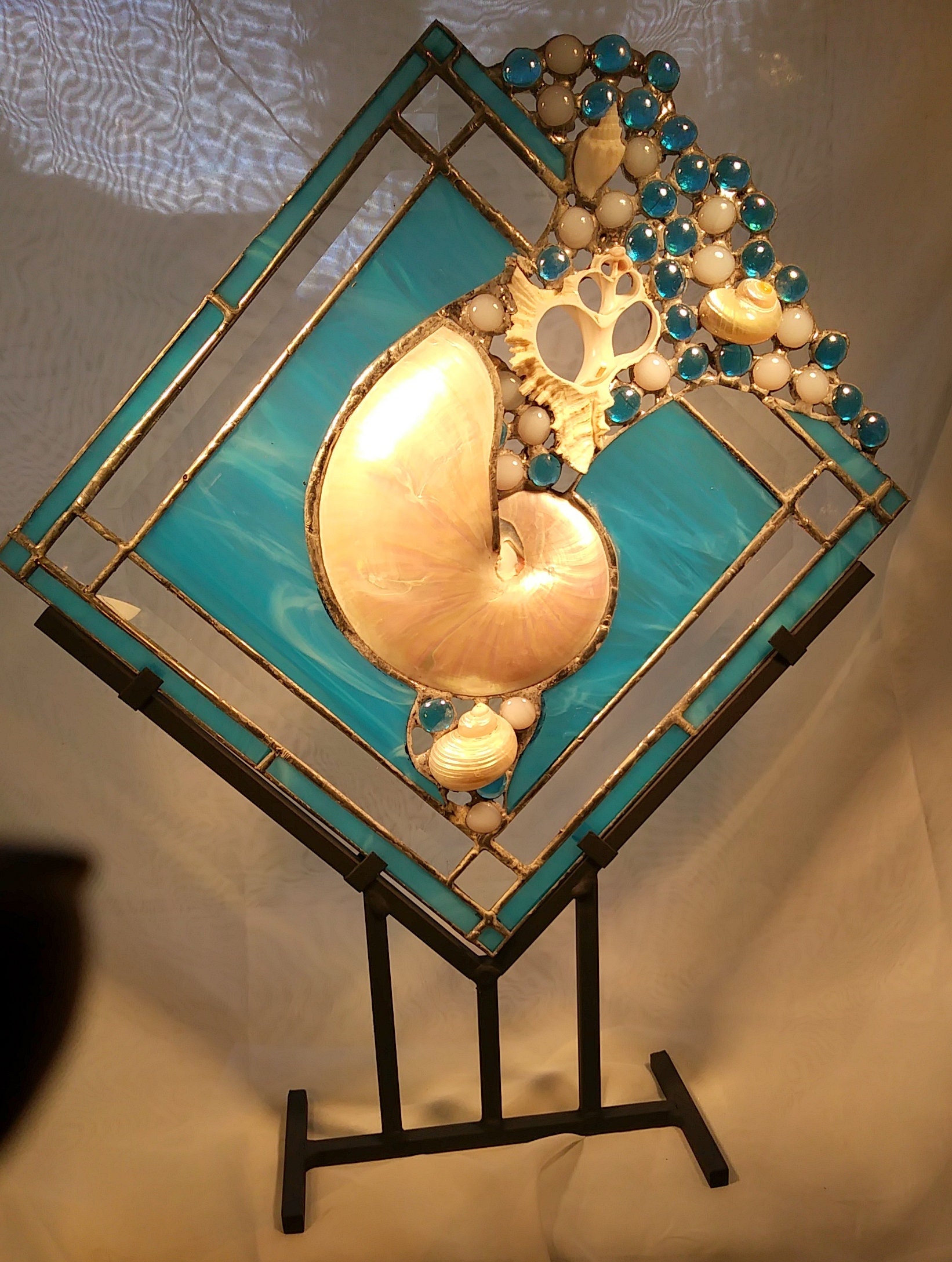 Nautilus Diamond in Stand - Etsy