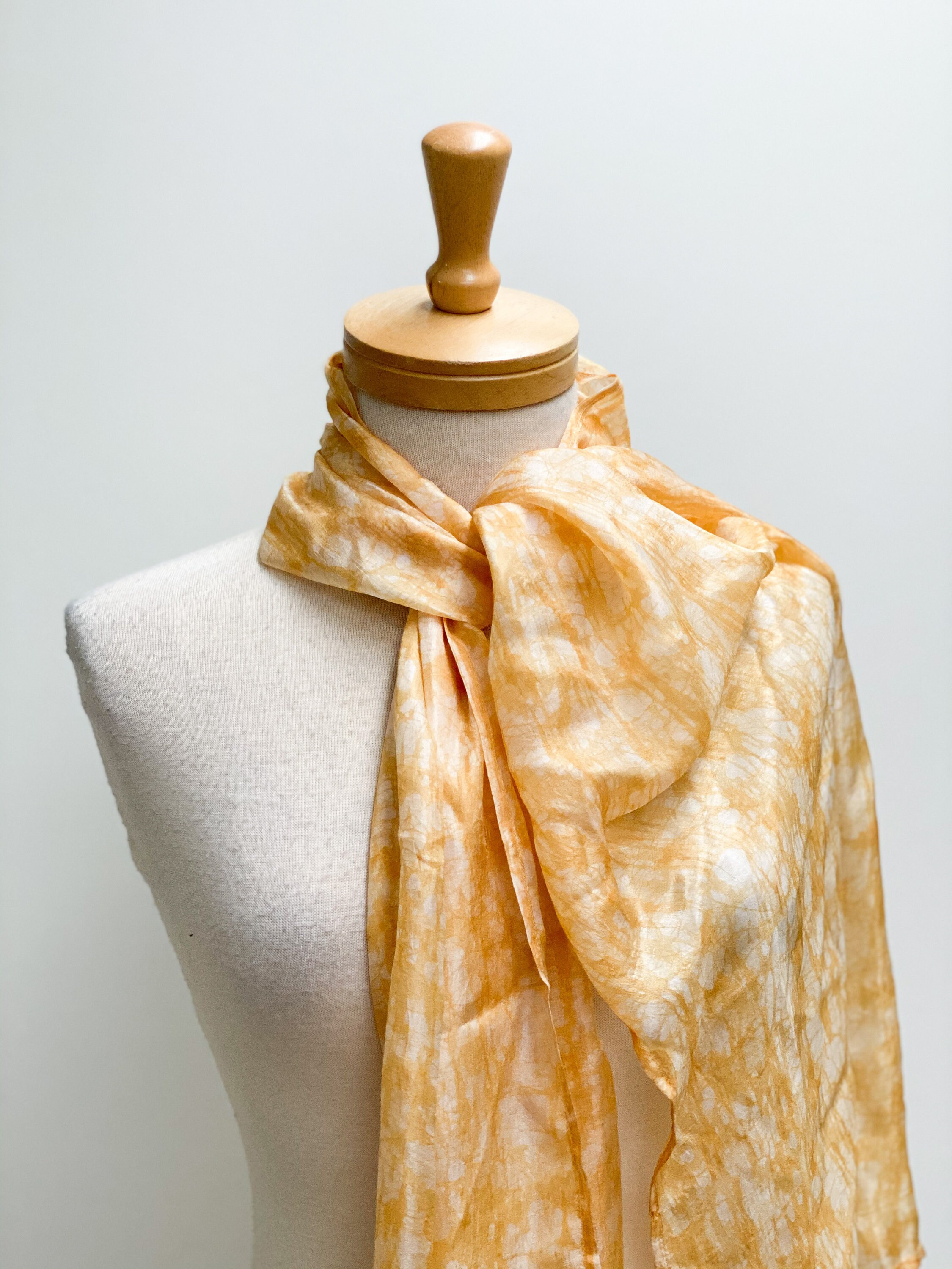 Yellow Silk Scarf / Lightweight Scarf / Silk Scarf Women / Gifts for ...