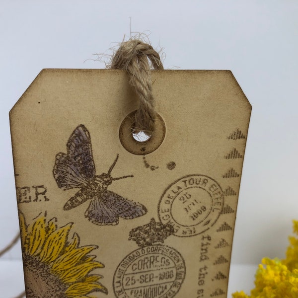 Vintage Gift Tag - Etsy