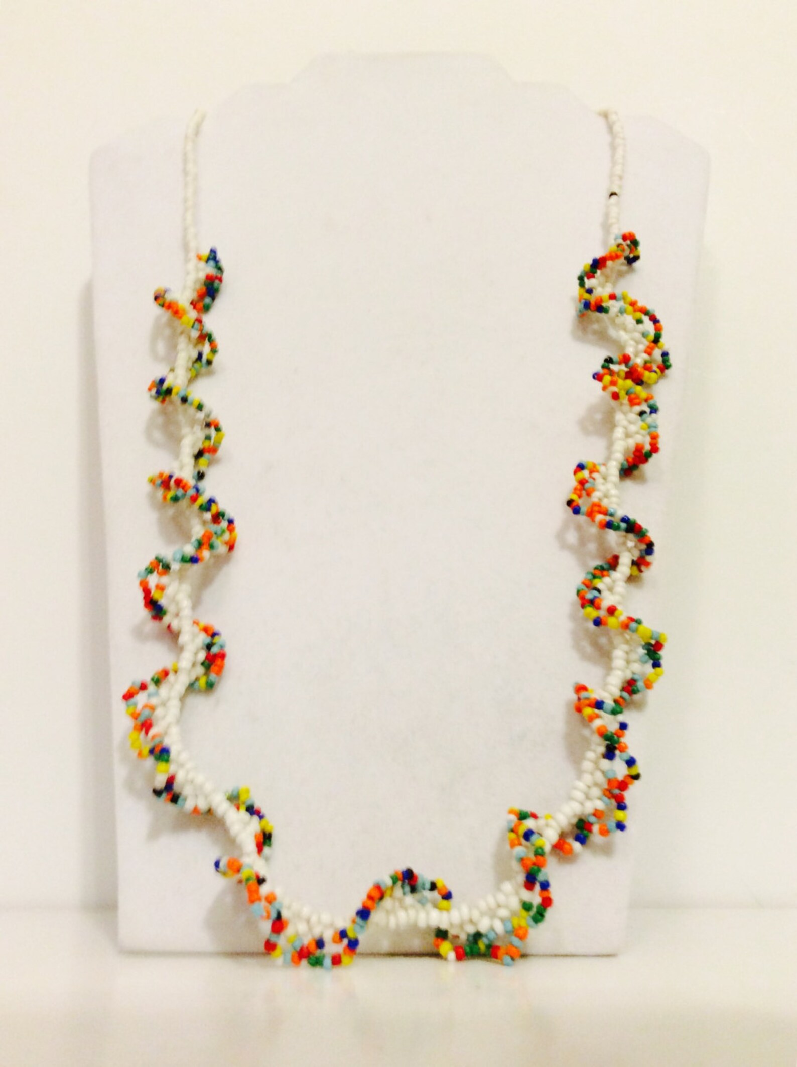 Handmade Spirit Bead Necklace, Pow Wow Item, One of a Kind, Boho Style ...