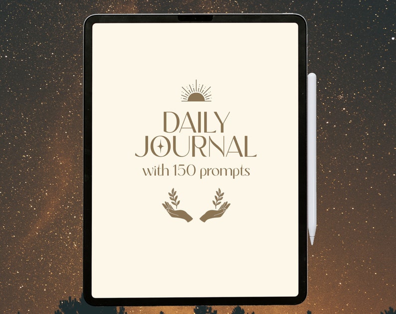 150 Prompt Journal Made for Good Notes and Ipads - INSTANT DOWNLOAD ...
