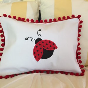 Ladybug Pillow - Etsy