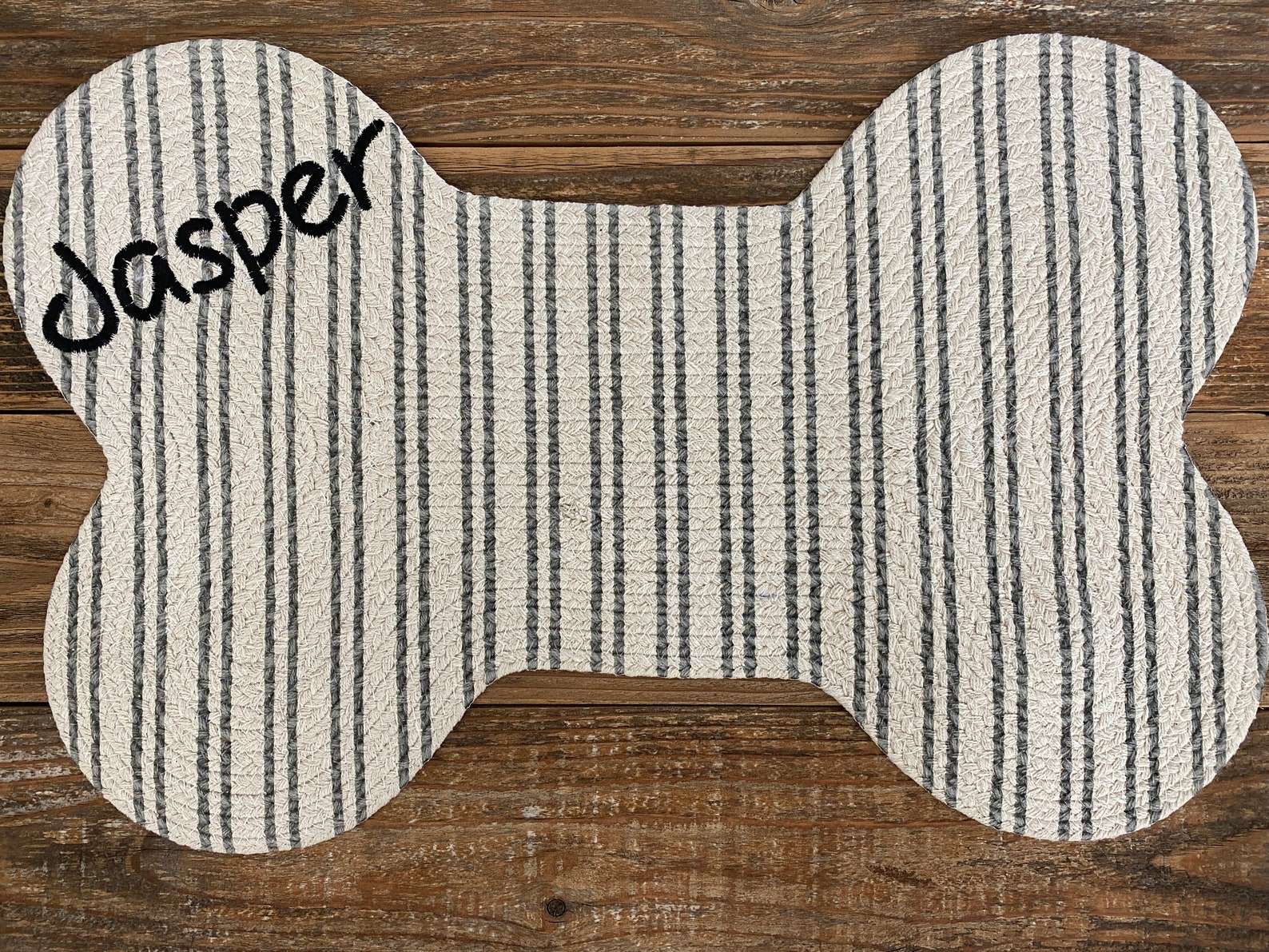 Personalized Dog Bone Mat - Etsy